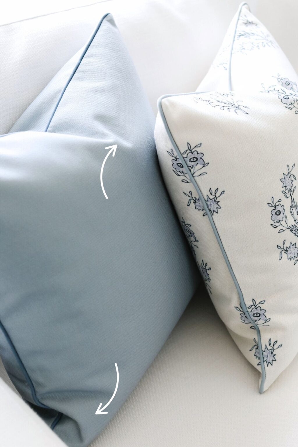 Pillow Inserts - The Secret to Picture Perfect Pillows | Julie Blanner