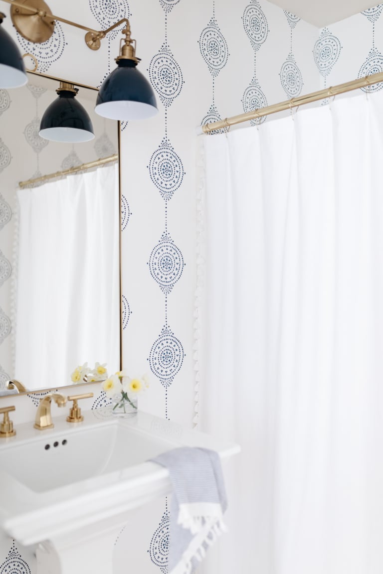 Block Print Wallpaper | Julie Blanner