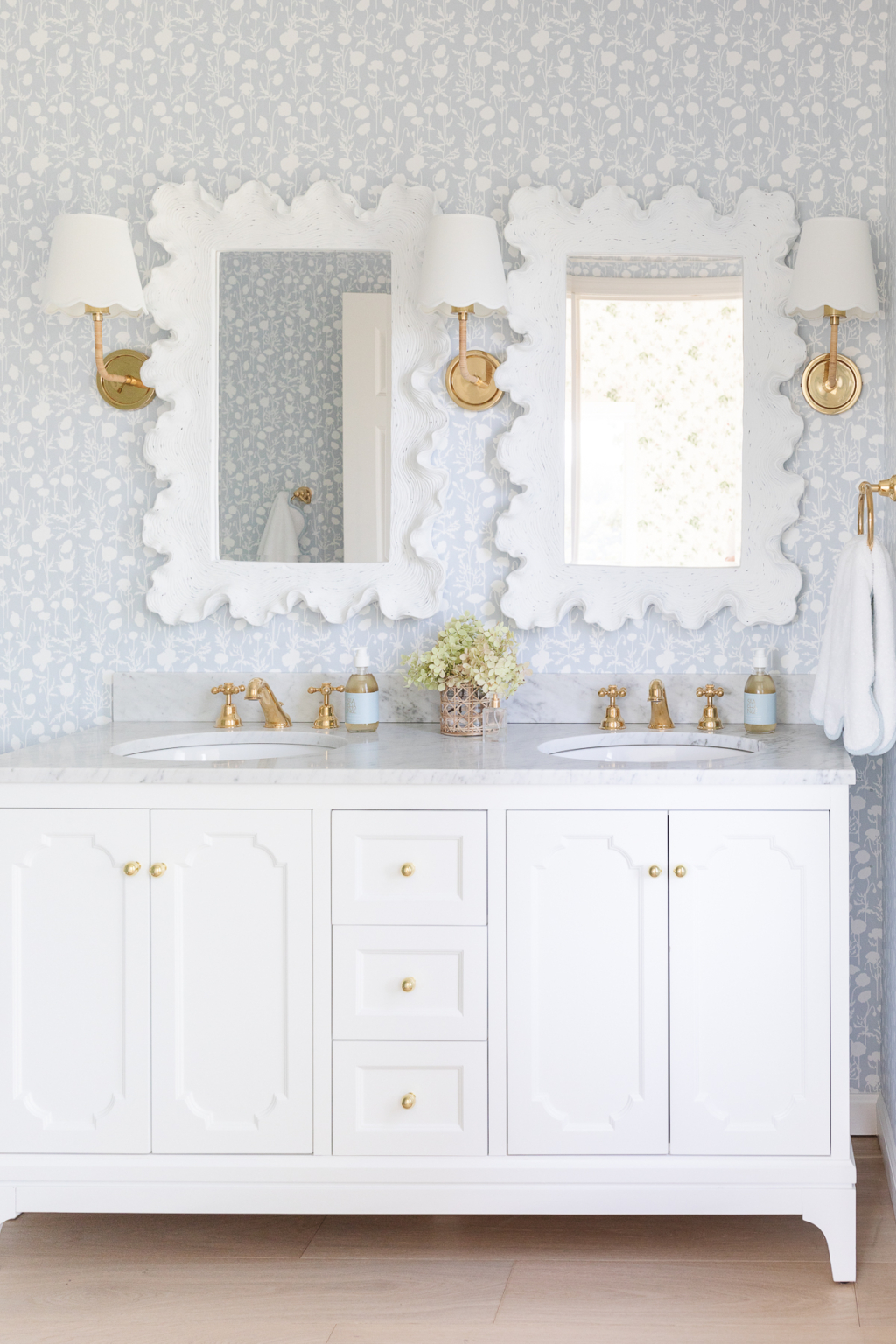 The Prettiest Stock Bathroom Vanities | Julie Blanner
