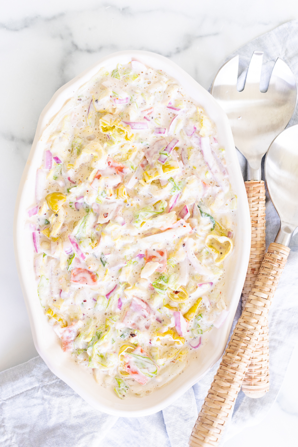 Grinder Salad Recipe | Julie Blanner
