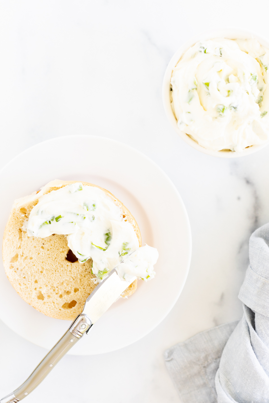 Scallion Cream Cheese | Julie Blanner
