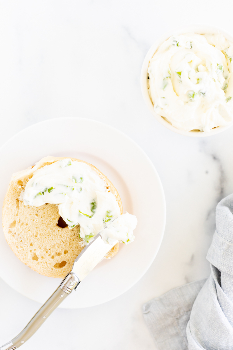 Scallion Cream Cheese | Julie Blanner