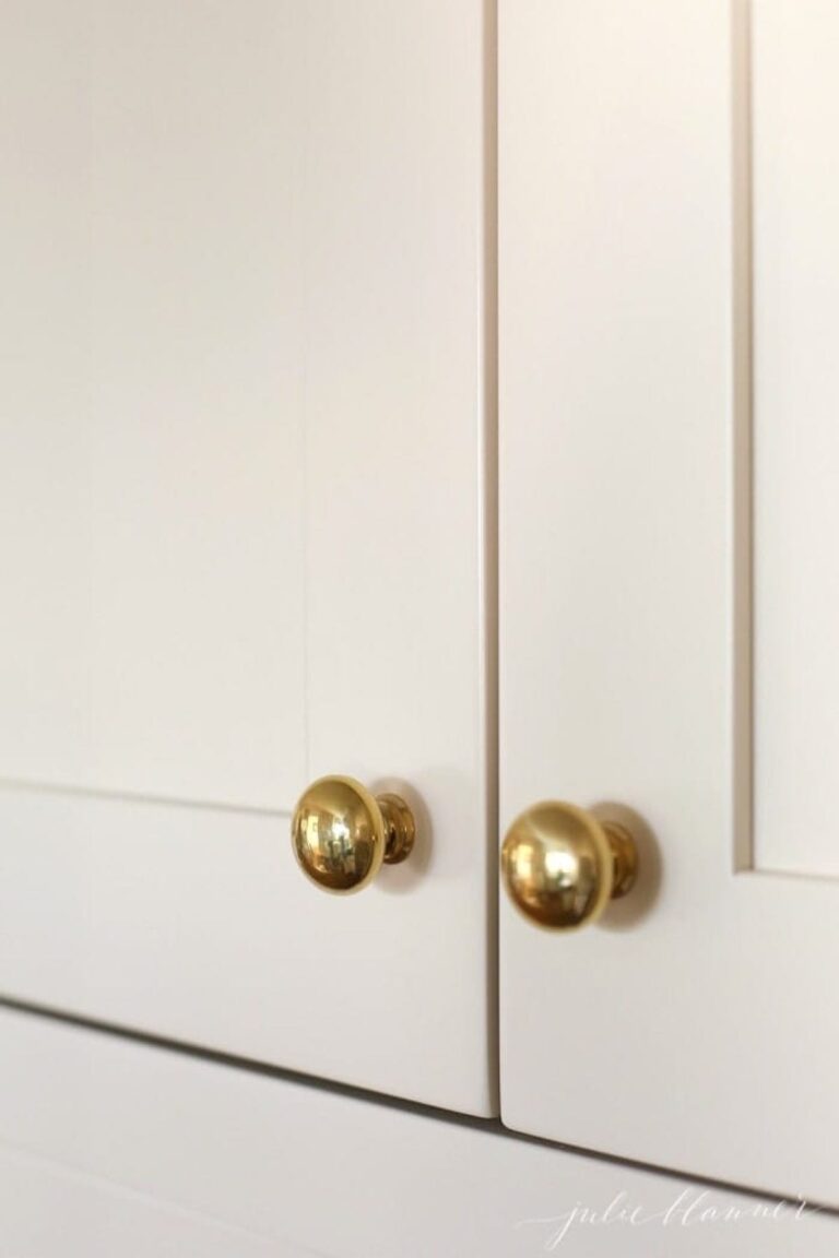 A Simple Guide for Cabinet Knob Placement | Julie Blanner