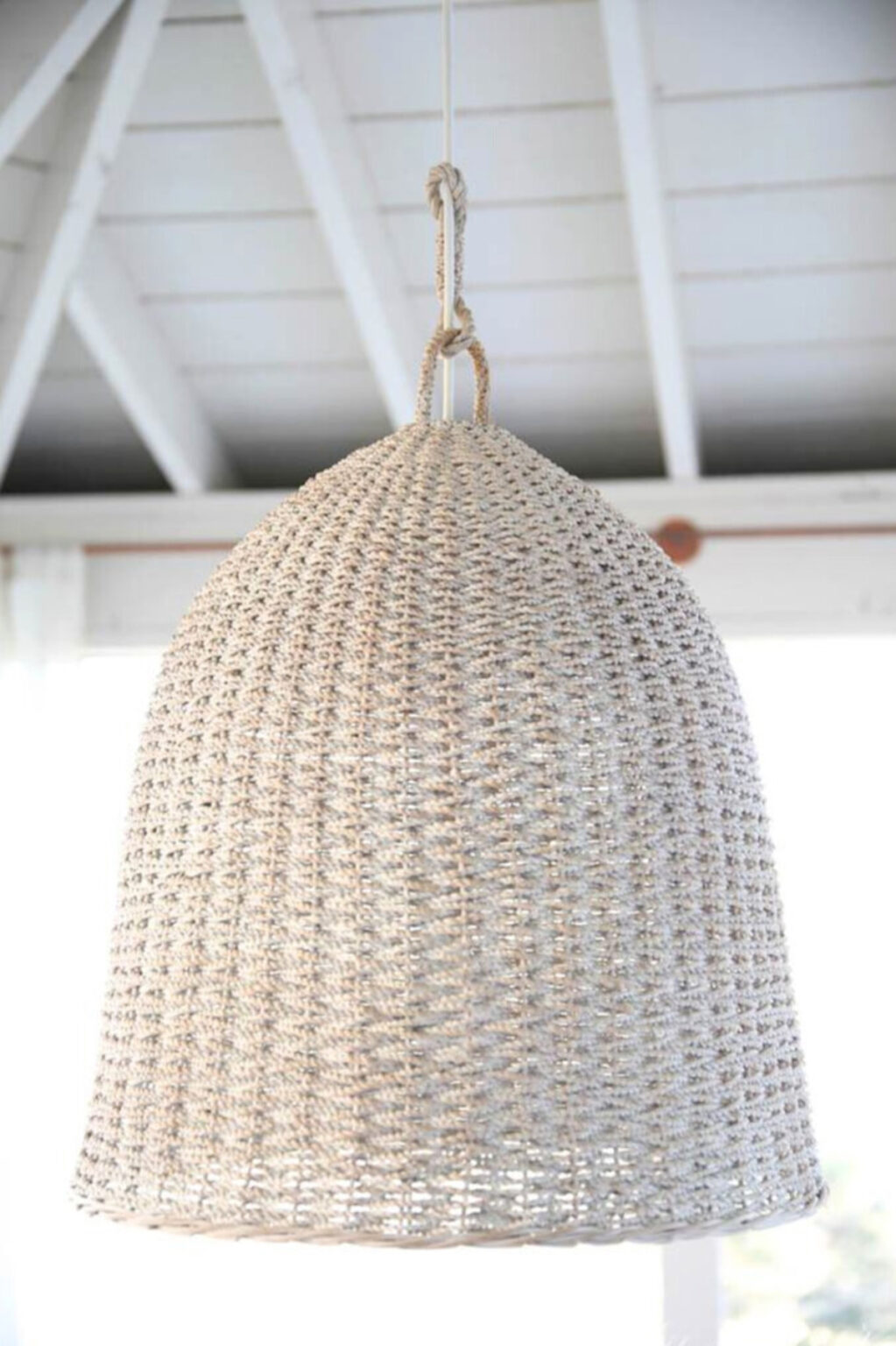 DIY Basket Pendant Light Tutorial | Julie Blanner