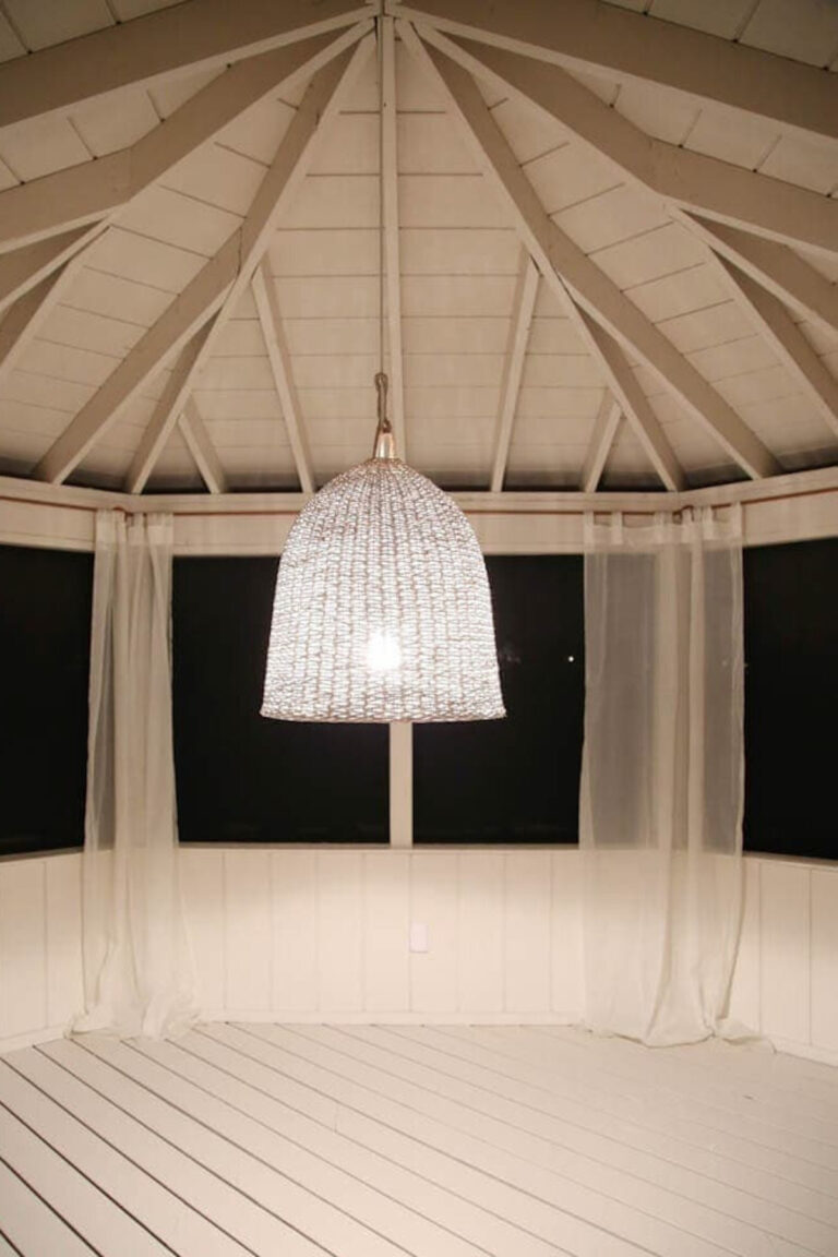 DIY Basket Pendant Light Tutorial | Julie Blanner