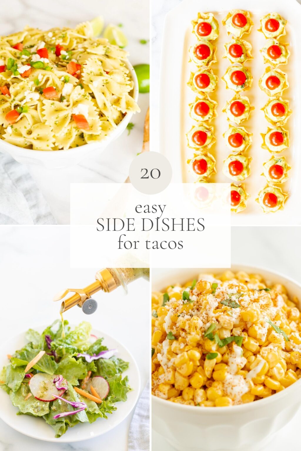 20 Easy Side Dishes for Tacos | Julie Blanne
