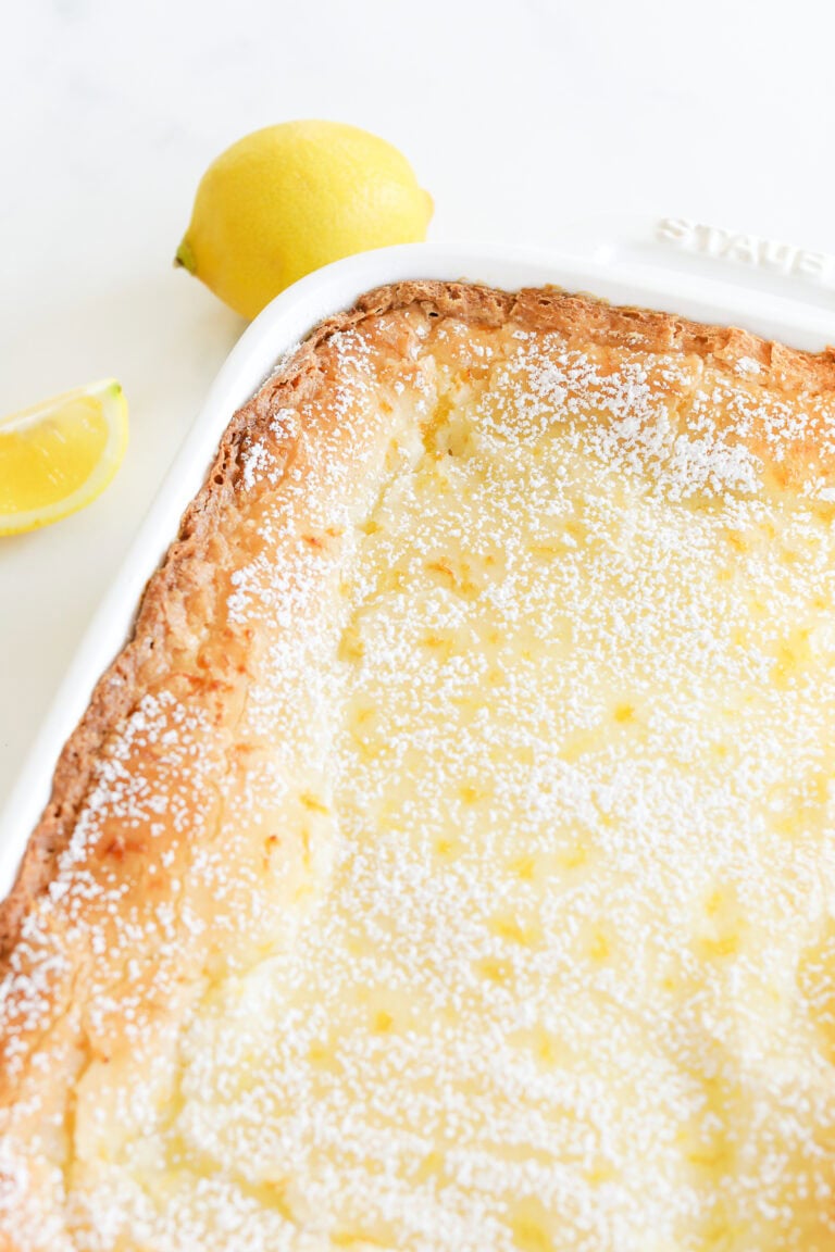 Lemon Gooey Butter Cake | Julie Blanner