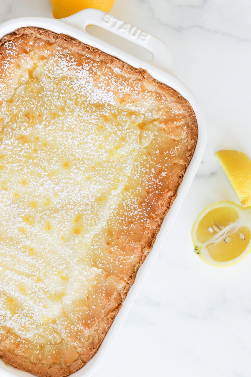 Lemon Gooey Butter Cake | Julie Blanner