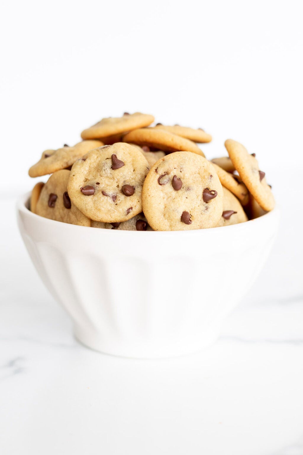 Miniature Chocolate Chip Cookies | Julie Blanner
